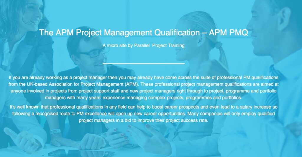 the_apm_project_management_qualification__apm_pmq_ - Project ...